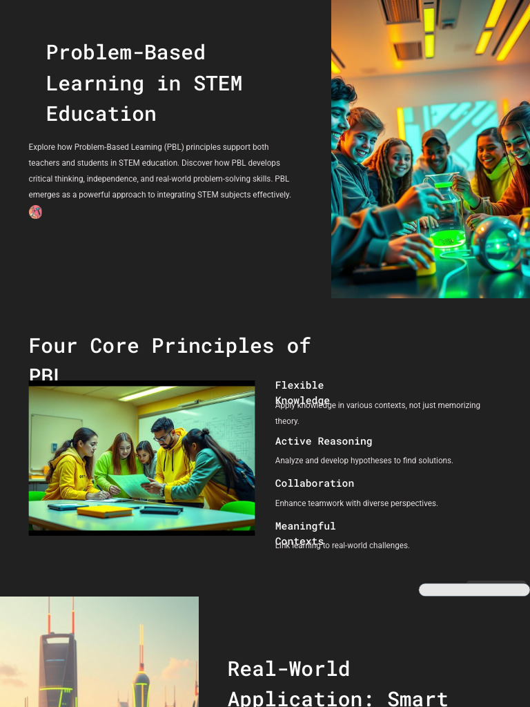 Problem Based Learning in STEM Education | PDF | Intelligence | Behavior Modification