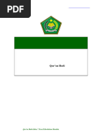 Modul Ajar Al-Qur'an Hadis Kelas 10 MA Fase E Kurikulum Merdeka | PDF