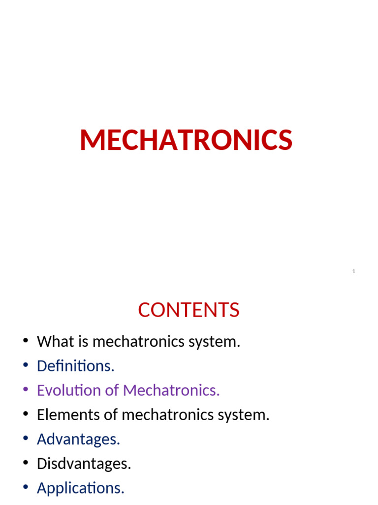 Introductiontomechatronics Es | PDF | Mechatronics | Actuator