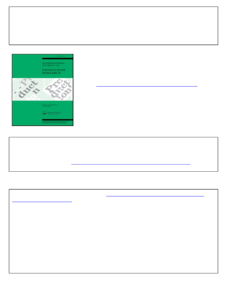 Facility Layout Optimization Using Simulation and Genetic Algorithms | PDF | Mathematical ...