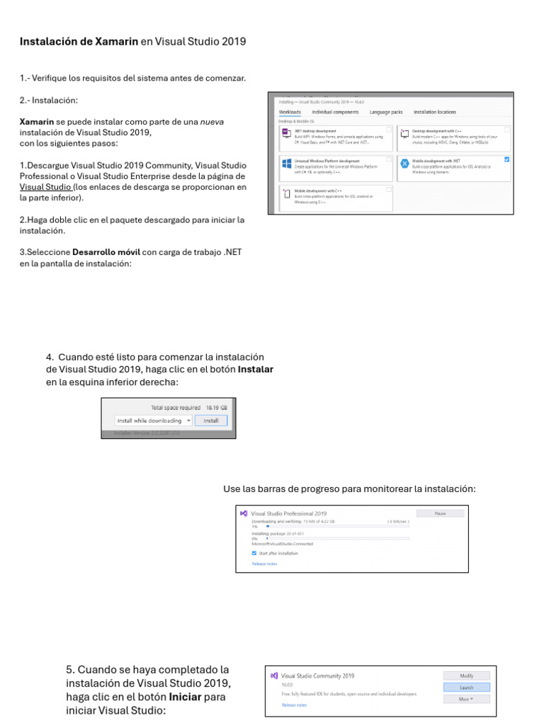 Guia Inst Xamarin | PDF