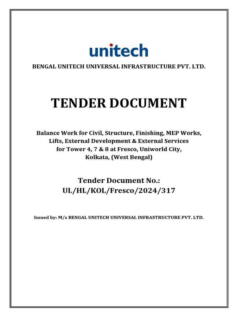 Balance Work For Civil, Structure, Finishing, MEP Works | PDF | Audit ...