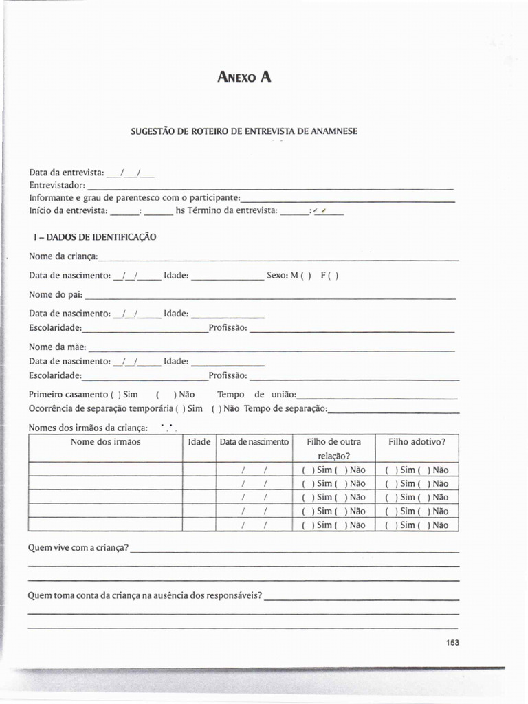 Scanner Entrevista Inicial - Protea R | PDF