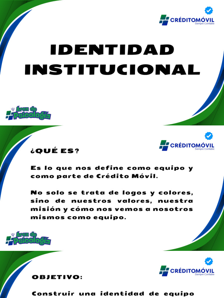 Construcción de Identidad Institucional | PDF