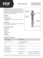 Chemset Anchor Ramset: Installation and Performance Details | PDF