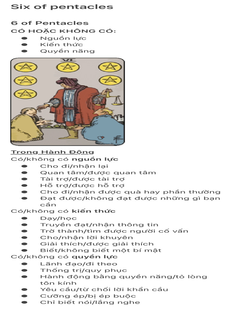 Six-of-pentacles | PDF