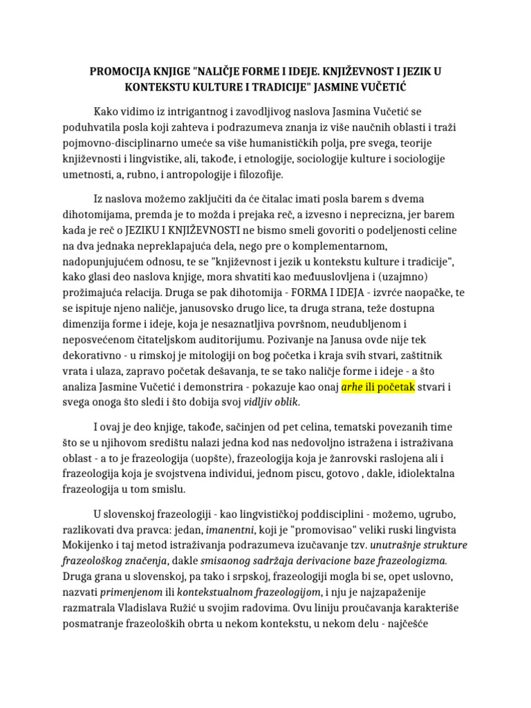 Promocija Knjige | PDF