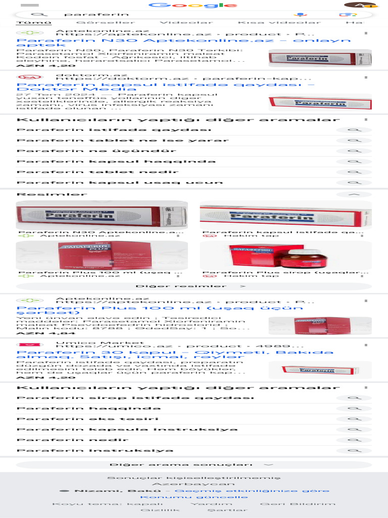 Paraferin - Google'Da Ara | PDF