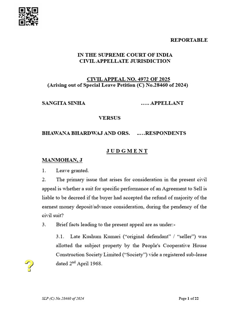 2024 14 1501 60725 Judgement 04-Apr-2025 | PDF | Lawsuit | Specific ...