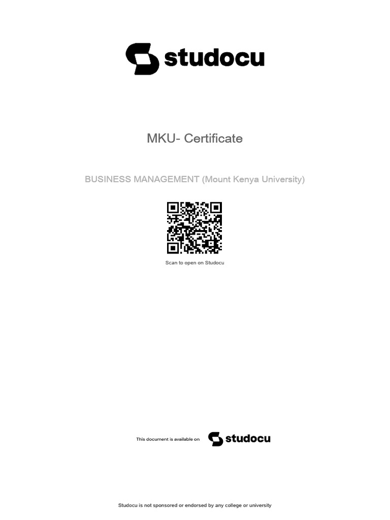 mku | PDF