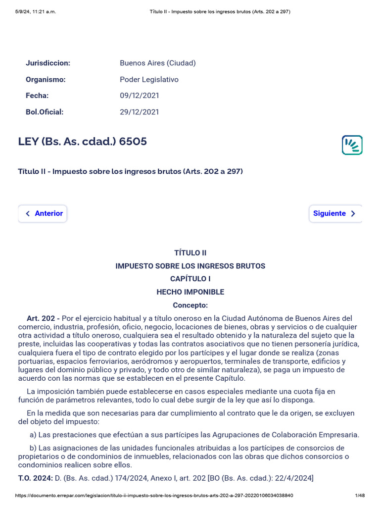 Codigo Fiscal CABA | PDF | Impuestos | Reaseguro