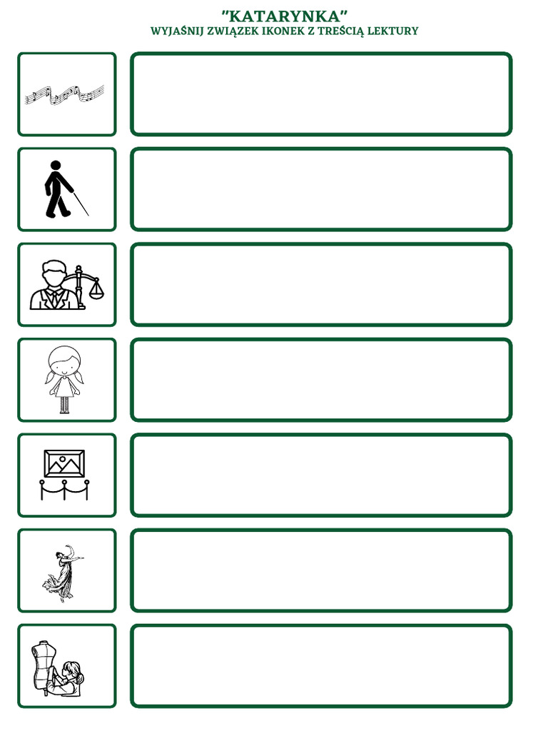 KATARYNKA Karta Pracy | PDF