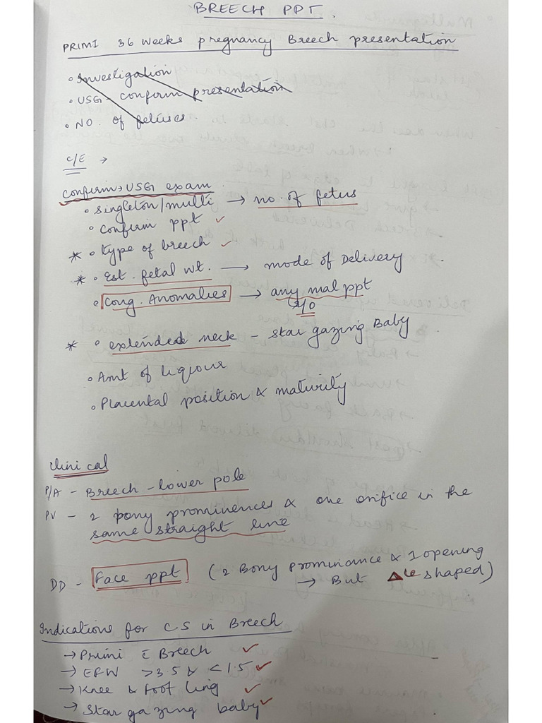 Obstetrics Practicas Notes | PDF