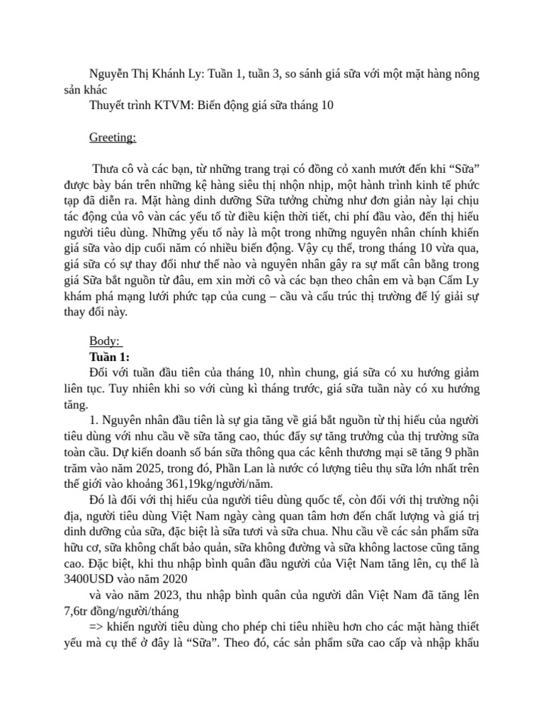 Thuyết trình KTVM | PDF