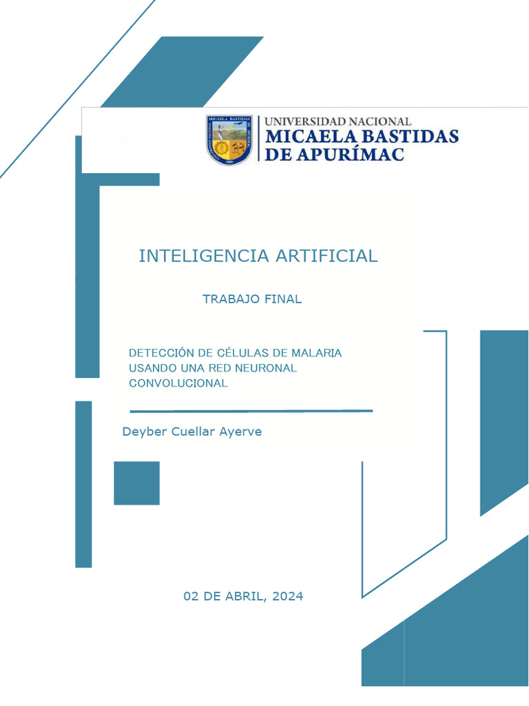 Proyecto Ia | PDF | Malaria | Datos
