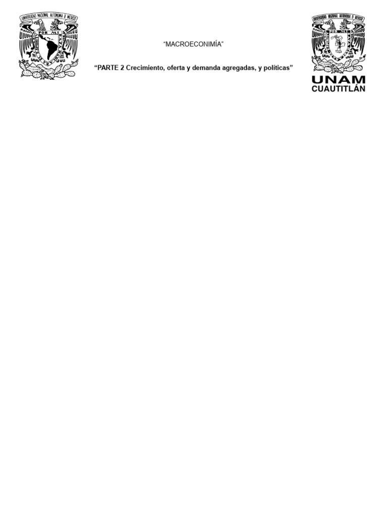 Contamacro E2P1 | PDF | Crecimiento económico | Oferta (economía)