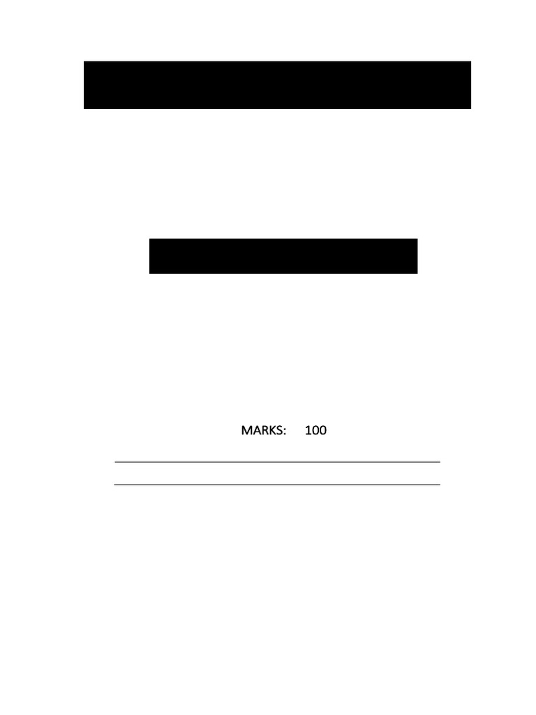 Grade 12 Mathematics Marking Guide 2025 | PDF | Applied Mathematics ...