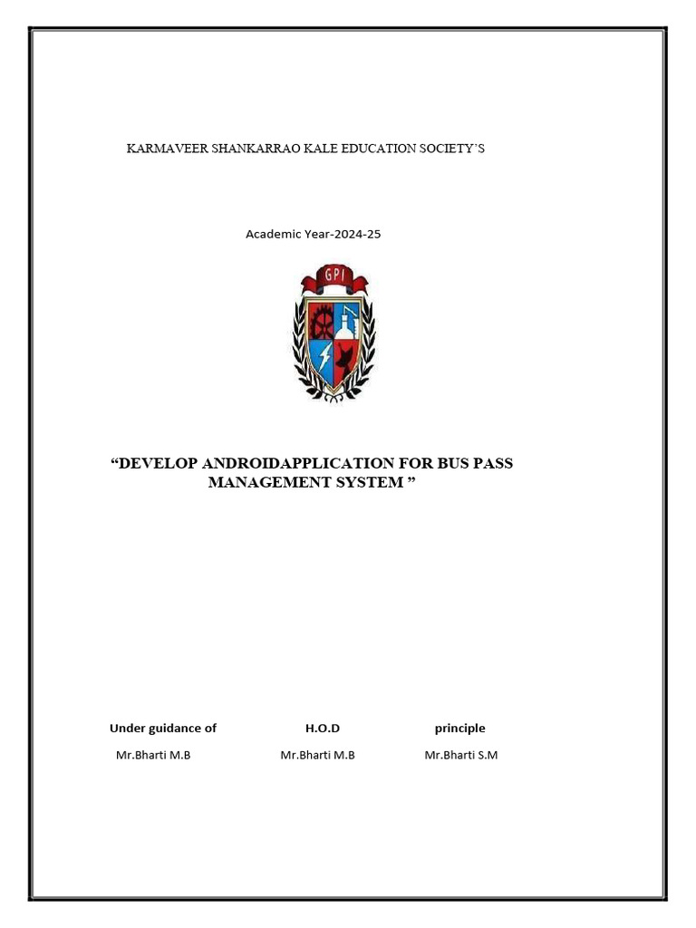 MAD_microproject bus reservation system_111207 | PDF | Databases | Android (Operating System)