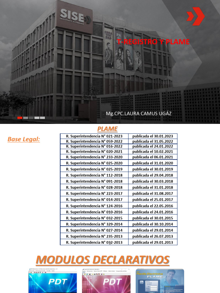 T-Registro PLAME Y AFP NET | PDF | Archivo de computadora | Seguro
