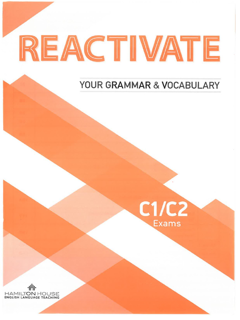REACTIVATE Your Grammar & Vocabulary With Key | PDF