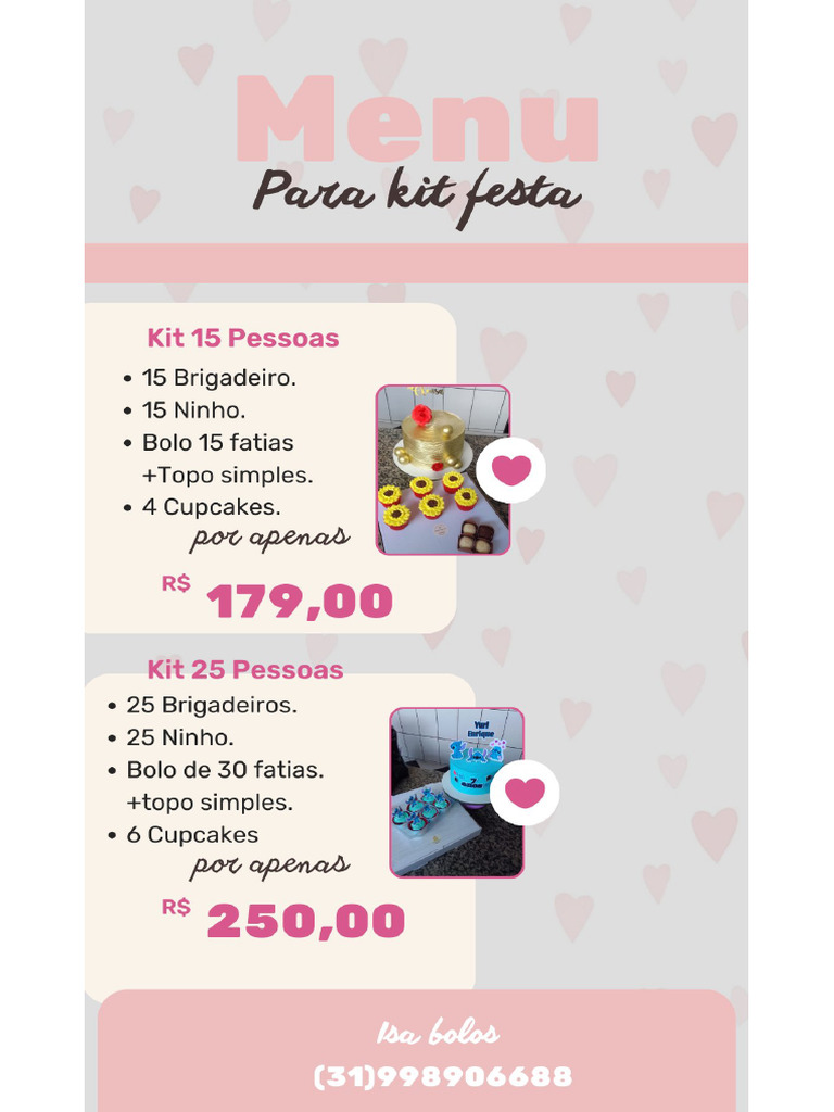 Menu Kit festa | PDF