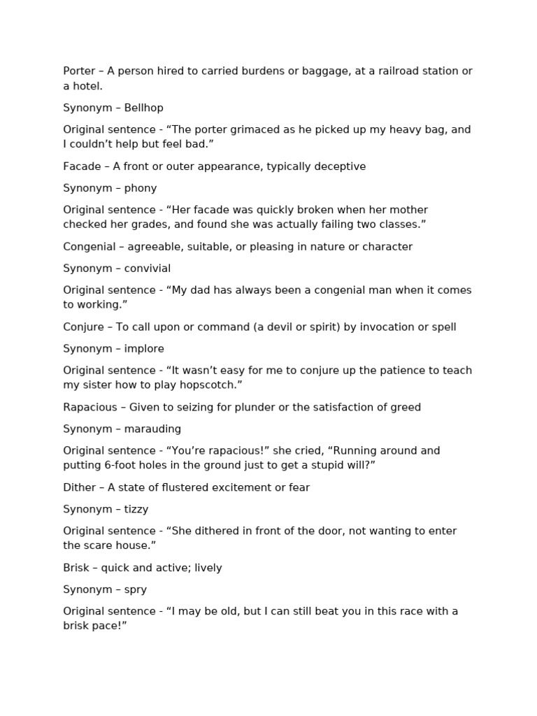 Vocabulary Word Maps The Landlady | PDF