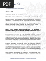 CARTA CIRCULAR 02-2019-2020-Firmado | PDF | Instrucción diferenciada ...
