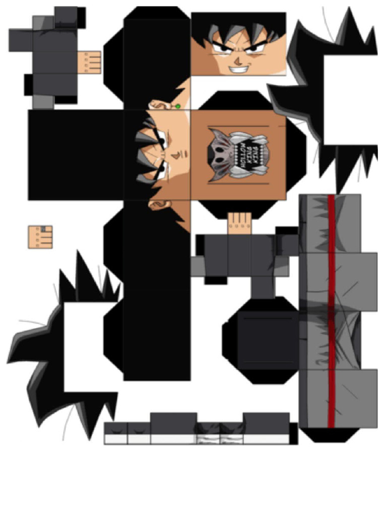 Imprimir Goku | PDF