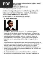 Luwero Triangle (Collins) | PDF | Uganda