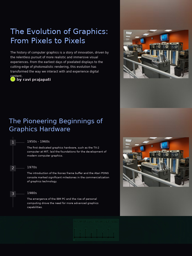 The Evolution of Graphics From Pixels To Pixels | PDF | Graphics Processing Unit | Computer Graphics