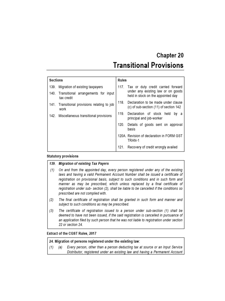 Transitional Provisions | PDF | Value Added Tax | Taxes