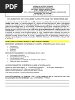 Modelo Plano Aula 2025 | PDF