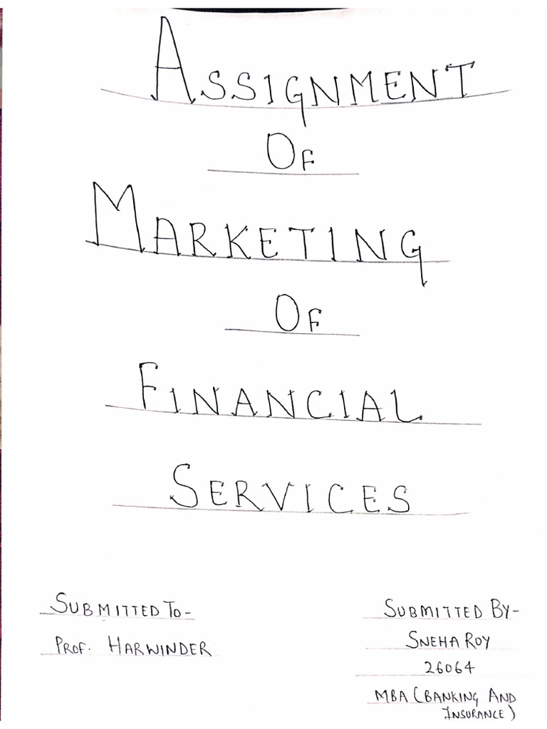 Assignment of MFS | PDF