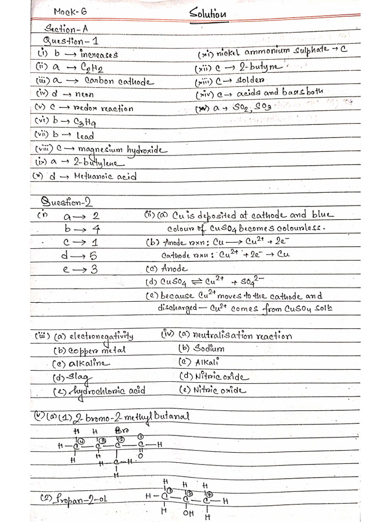 29th December Mock Solution | PDF