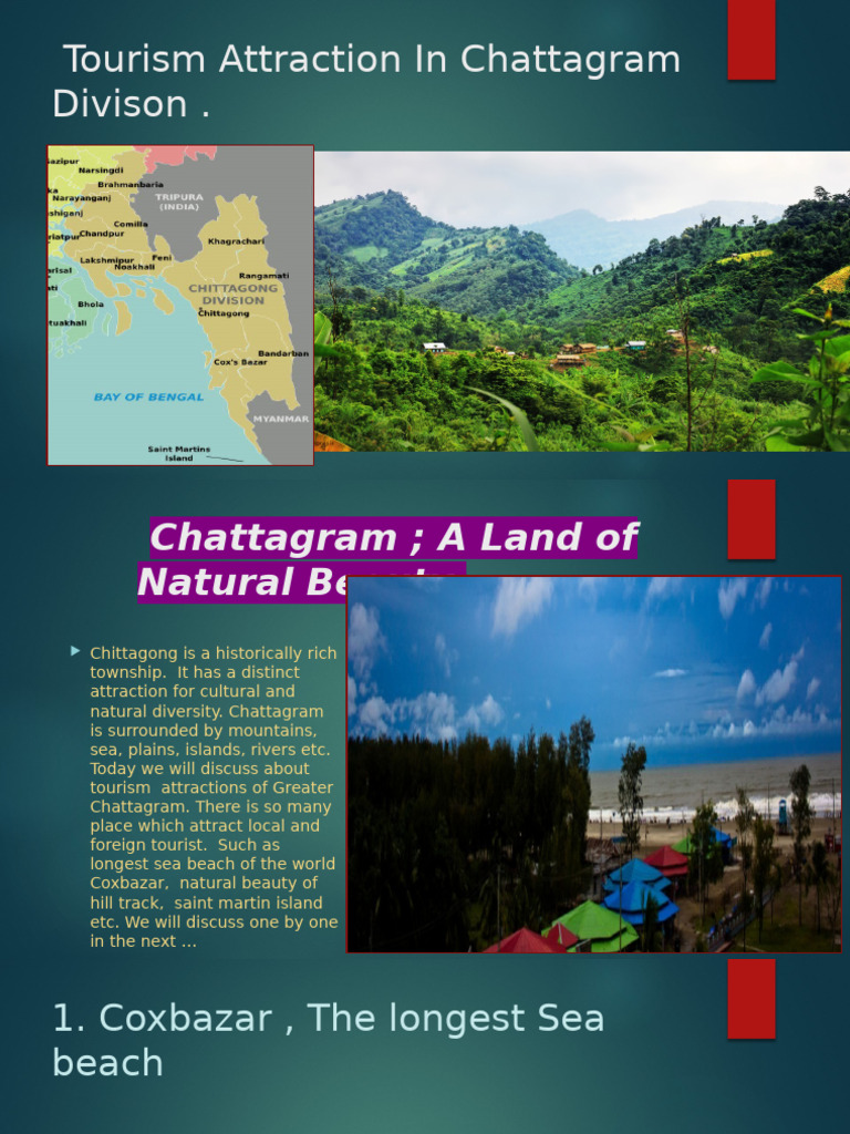 Top Tourist Attractions in Chattagram | PDF