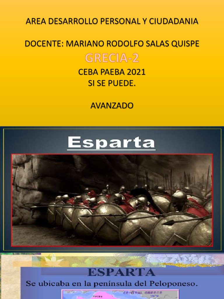 Grecia 2 Esparta | PDF