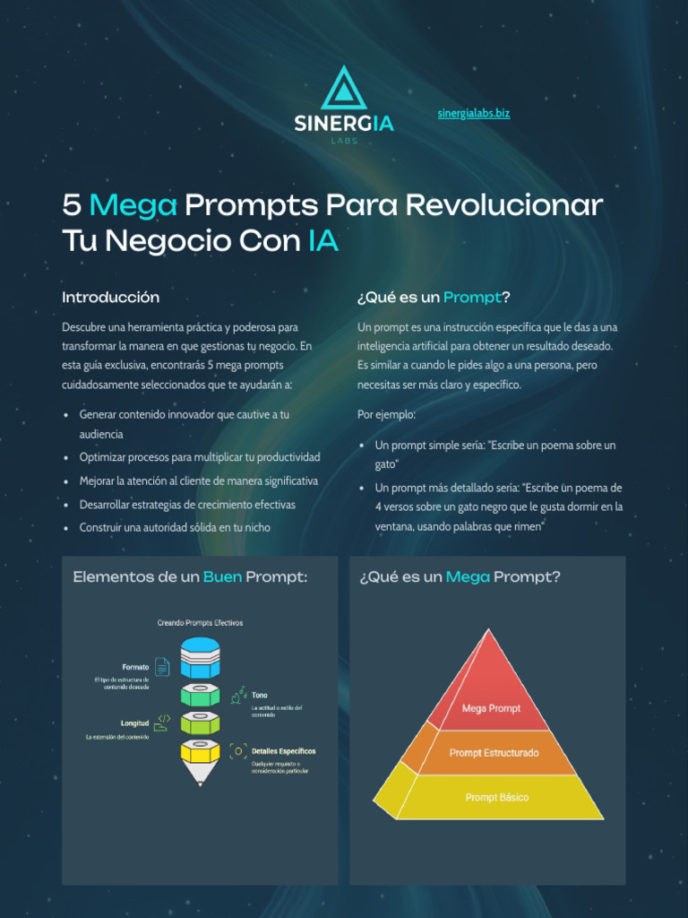 5 Mega Prompts para Transformar Negocios | PDF | Inteligencia ...