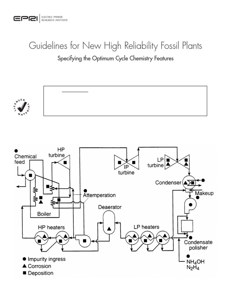 Guidelines For New High Reliability Fossil Plants | PDF | Boiler | Steam
