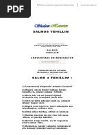 SALMO 27 - TEHILLIM כז & En Hebreo y Espanol | PDF | Colación | Grafemas