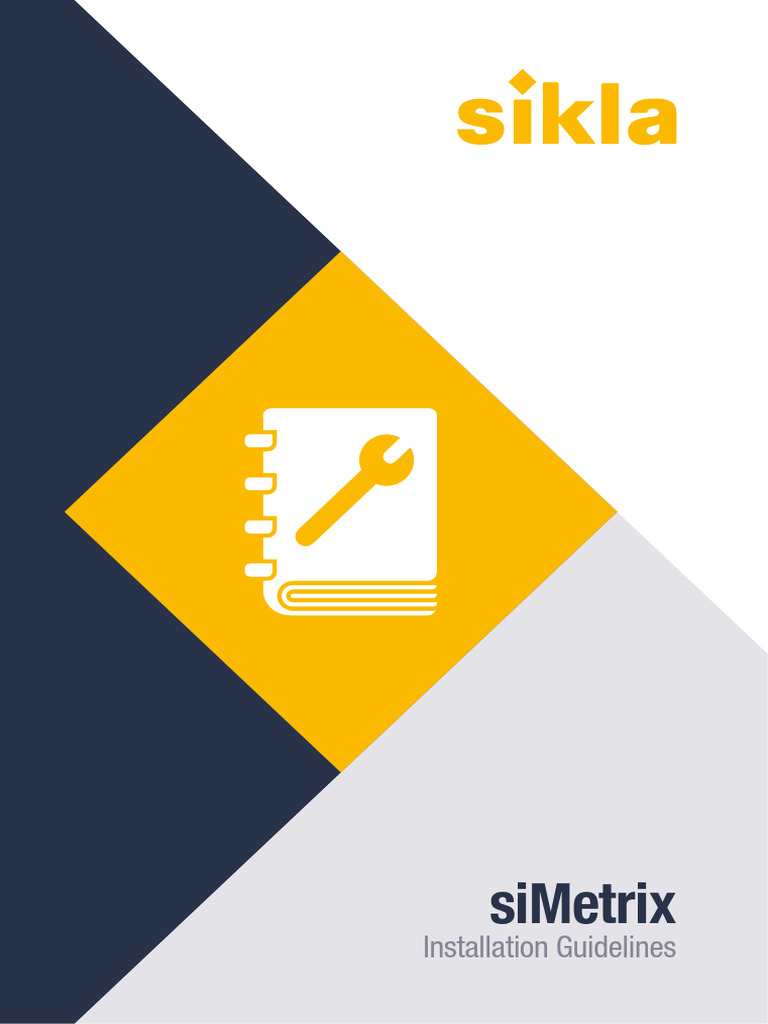 siMetrix Installation Guidelines Overview | PDF | Beam (Structure) | Screw
