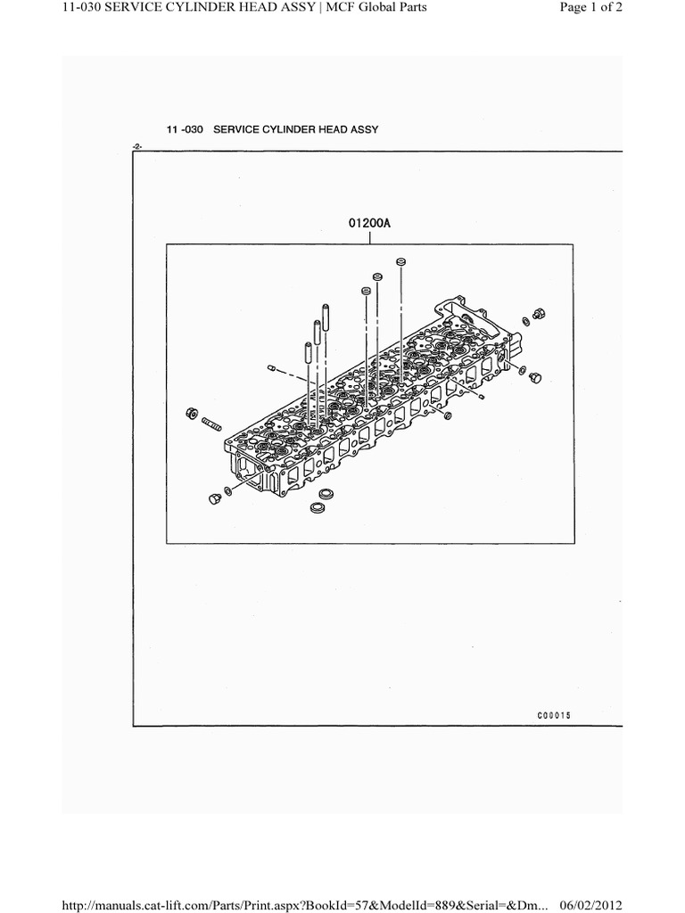 CAT 6M60-TL Engine Parts Overview | PDF | Piston | Cylinder (Engine)