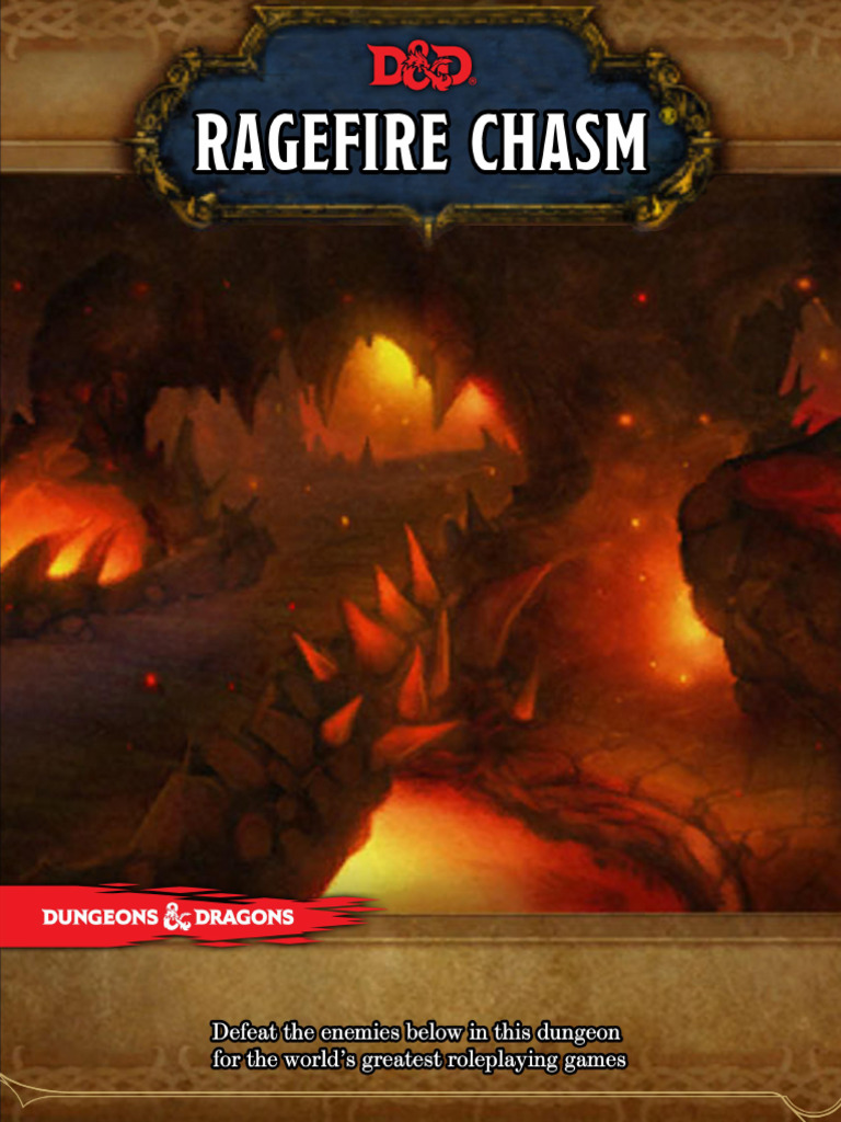Ragefire Chasm - The Homebrewery | PDF | Warcraft