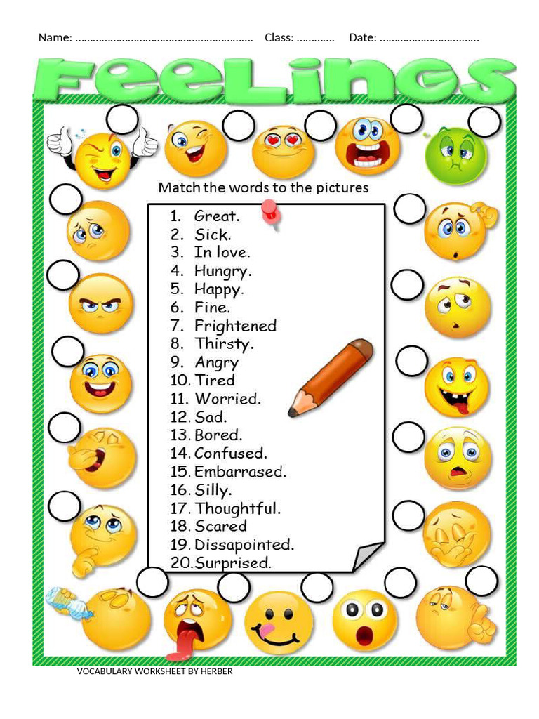 adjectives..feelings | PDF