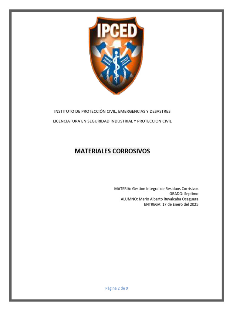 Actividad 2 - Mario Alberto Ruvalcaba | PDF | Ácido clorhídrico ...