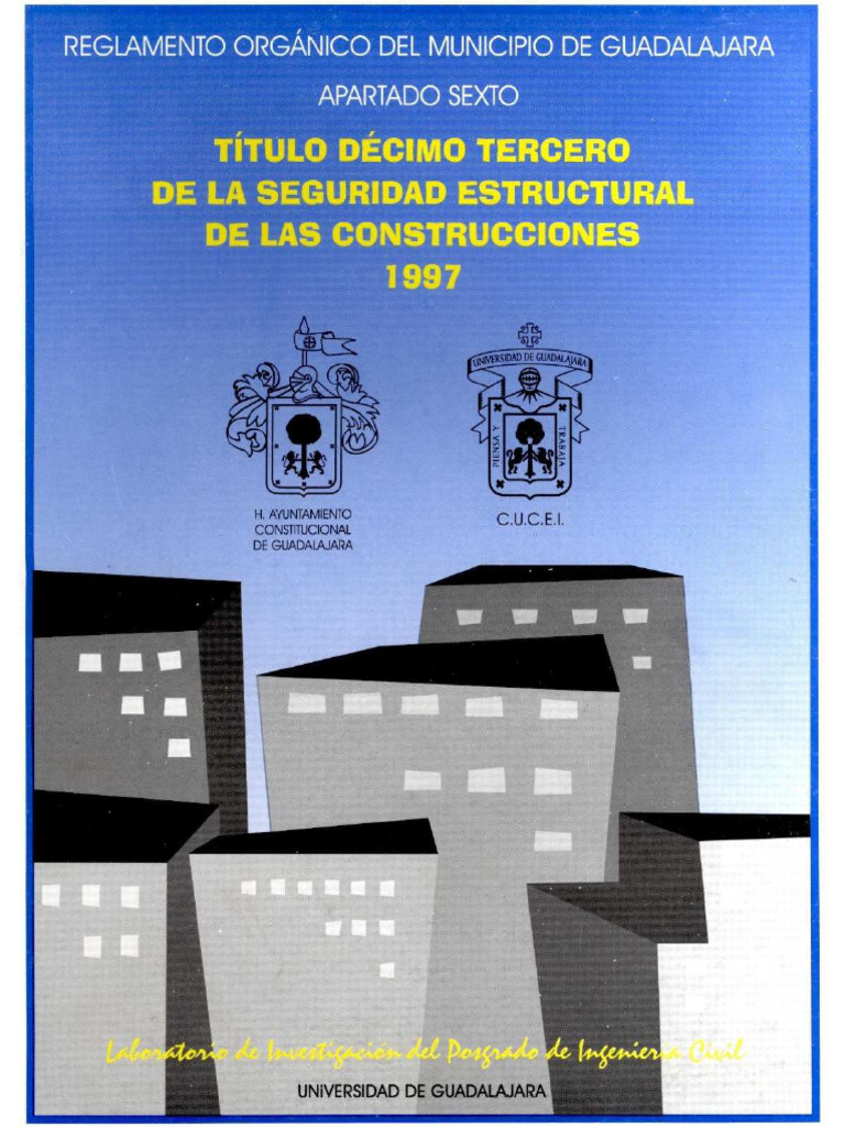 (Digital) Guadalajara-Reglamento de Construcción | PDF | Hormigón | edificio