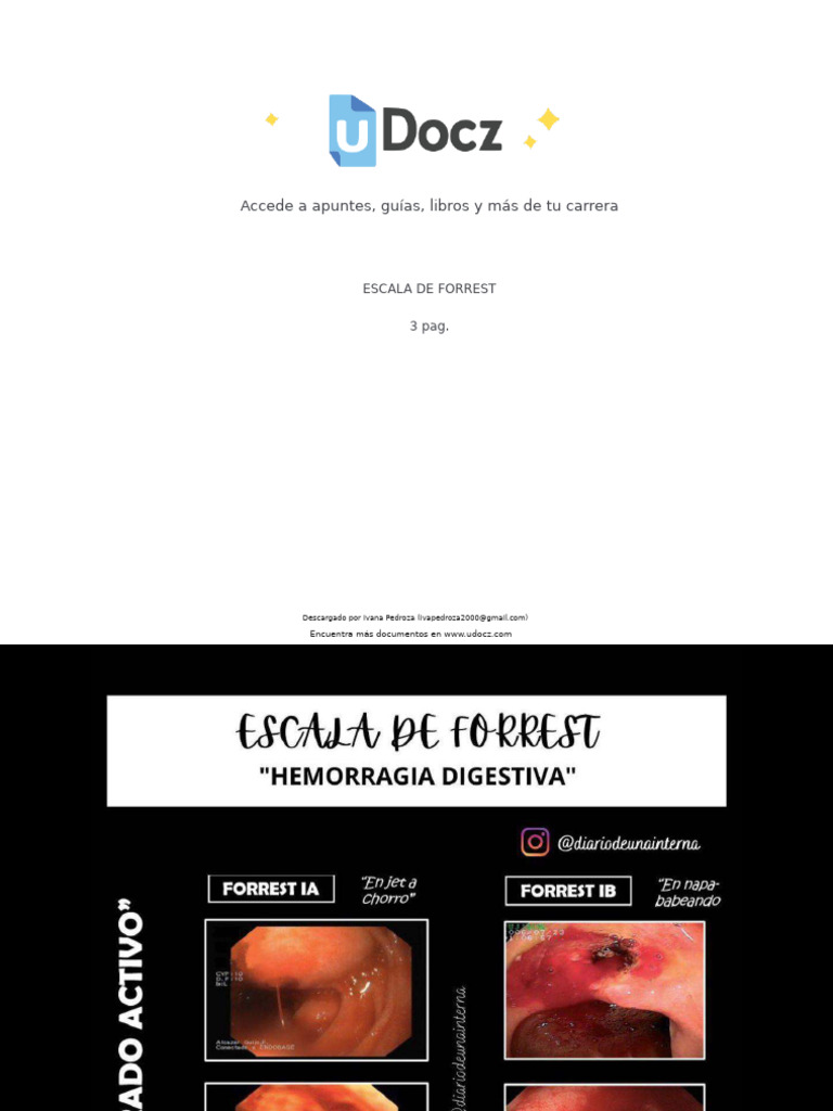 Escala de Forrest | PDF