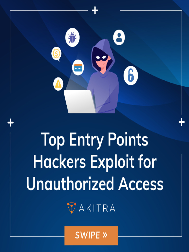 Entry Points Hackers Exploit For Unauthorized Access | PDF