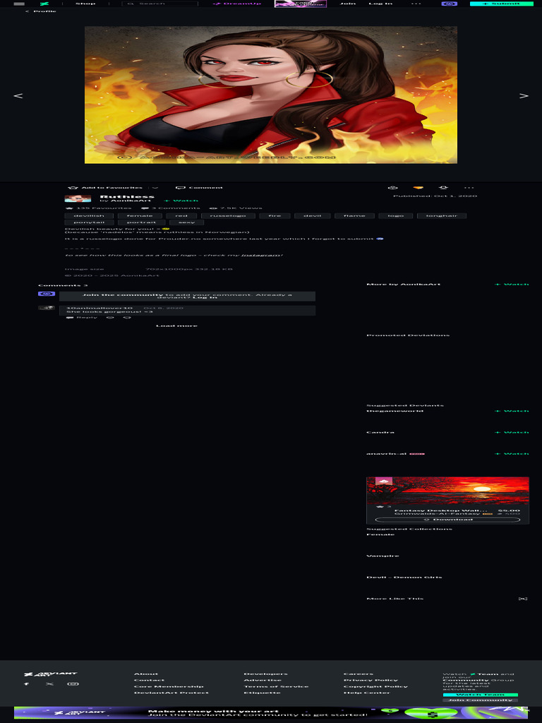 Ruthless by AonikaArt On DeviantArt | PDF