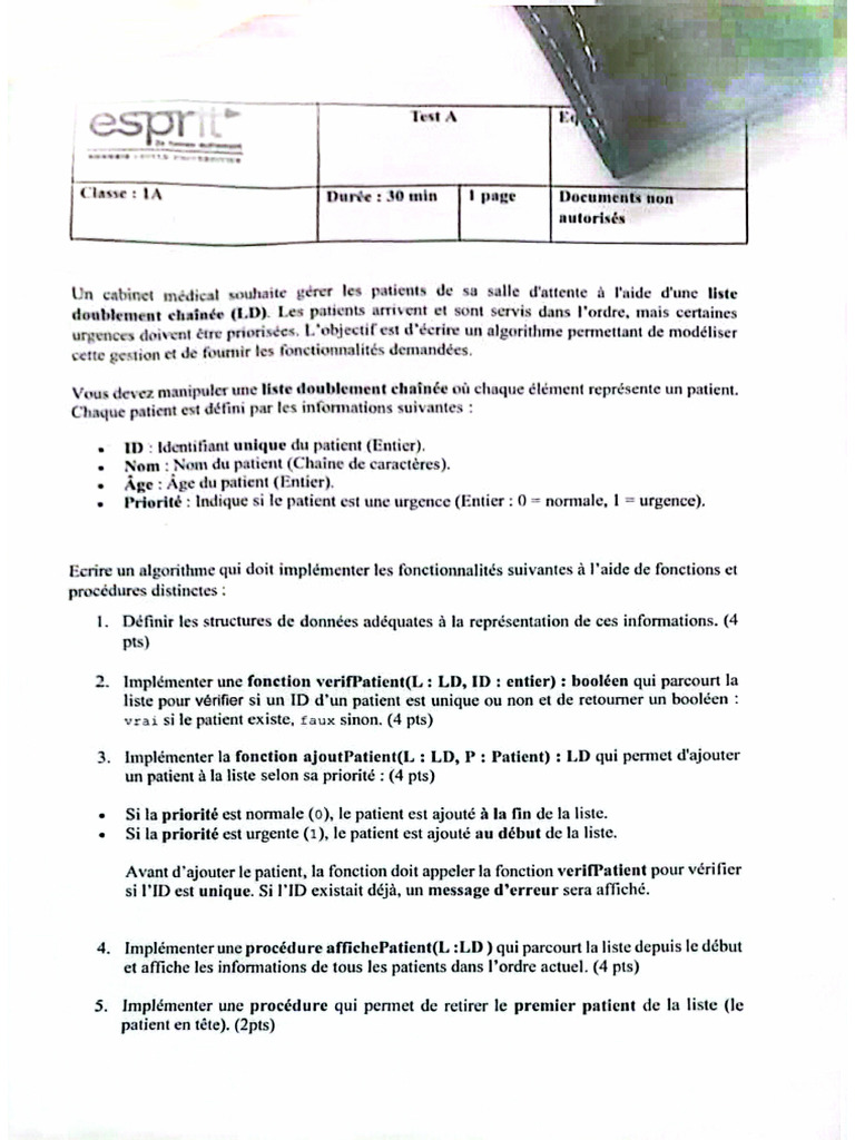 Test Algo | PDF