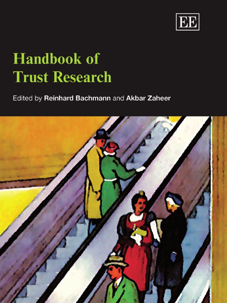 Handbook of Trust Research | PDF | Trust (Emotion) | Strategic Management